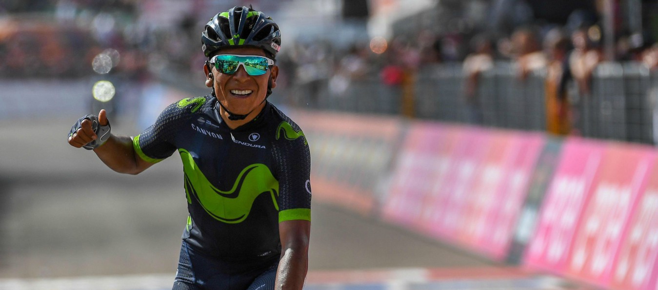 Nairo Quintana ganó novena etapa y es líder del Giro de Italia ...