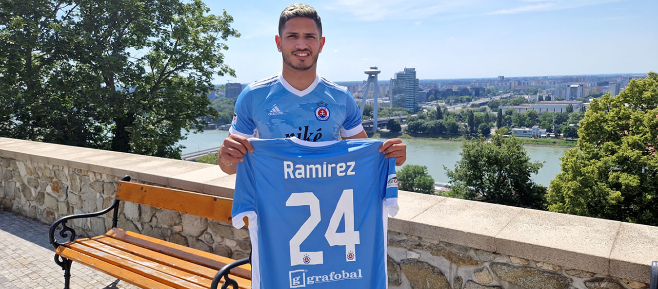 Eric Ramírez volverá a la liga eslovaca con el Slovan - lavinotinto.com