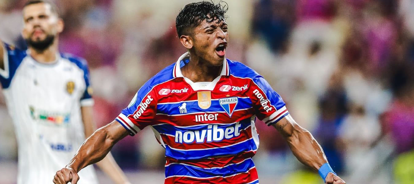 Kervin Andrade debutó en el primer equipo de Fortaleza con gol - lavinotinto.com