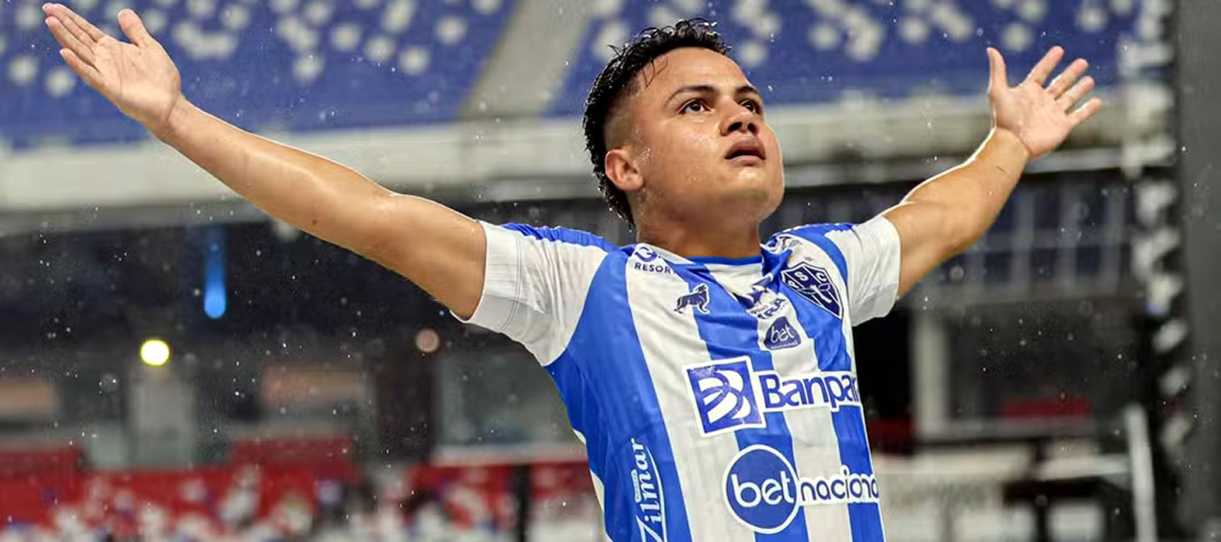 Primer gol de Esli García en la Serie B del Brasileirao - lavinotinto.com